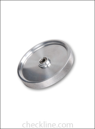 12 inch Circumference Knurled Aluminum Measuring Wheel - LMA-3