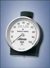 Asker Durometer, Rubber and Foam Hardness Meter