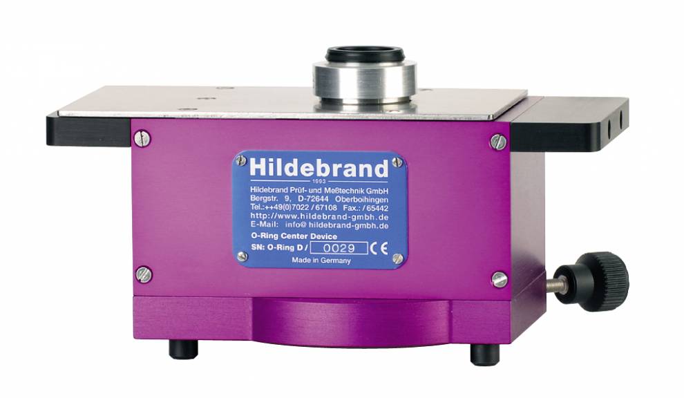 Centering Device with Sample Holder for IRHD-MICRO